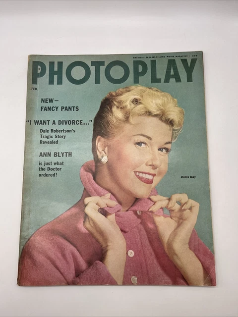 PHOTOPLAY MAGAZINE FEBRUARY 1955 Doris Day No Label EUR 8,54 - PicClick DE