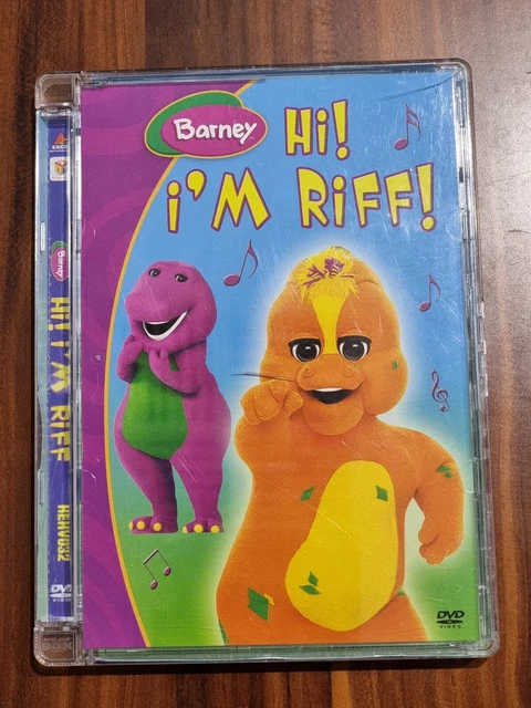 BARNEY HI I'M Riff DVD All Regions PAL £14.95 - PicClick UK