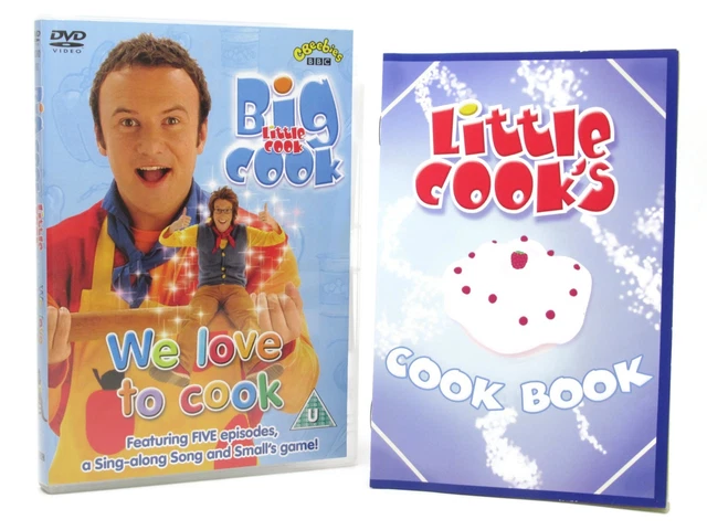 BIG COOK LITTLE Cook DVD We Love to Cook & Little Cook's Cookbook ...