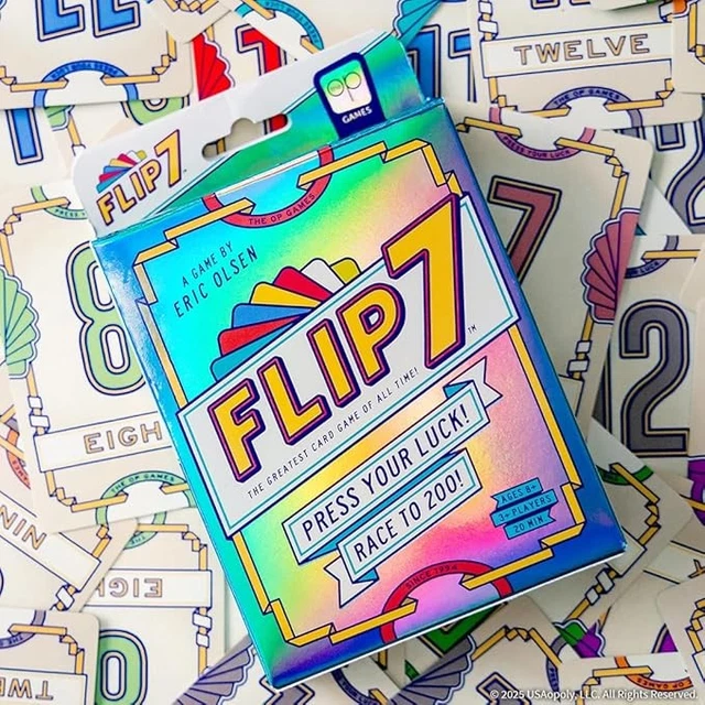 FLIP 7 PARTY Card Game | Fast Family Game Ages 8+ | 3+ Players £14.01 ...