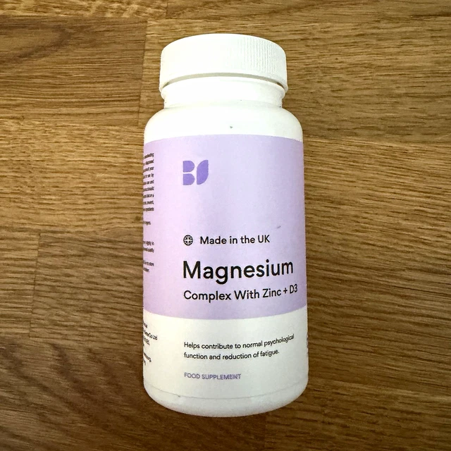 BO MAGNESIUM COMPLEX Capsules 60 with Zinc & Vitamin D3 ...