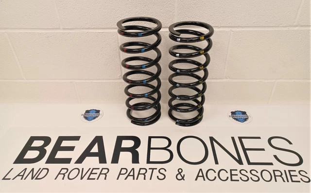 LAND ROVER DEFENDER 90 Front Heavy Duty Suspension Springs (PAIR) 1984 ...