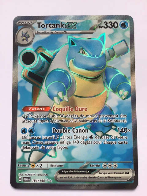CARTE POKÉMON 151 FR - Tortank Ex FA 185 / 165 - EV3,5 Neuve EUR 1,00 ...