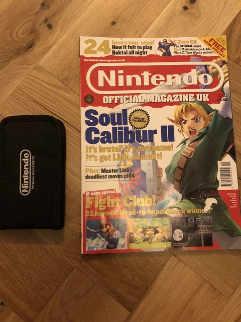 ISSUE 133 NINTENDO Official Magazine 2003 w/ Game Wallet Soul Calibur ...