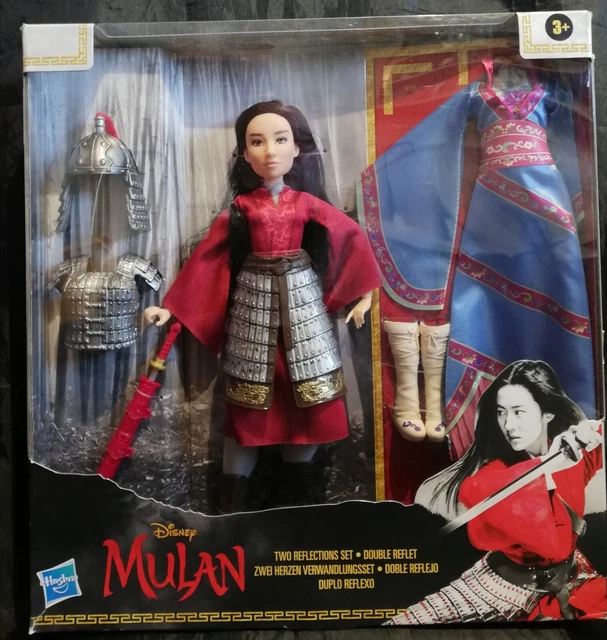 DISNEY PRINCESS MULAN TWO REFLECTIONS 32.4cm ARTICULATED FIGURE SET £30 ...