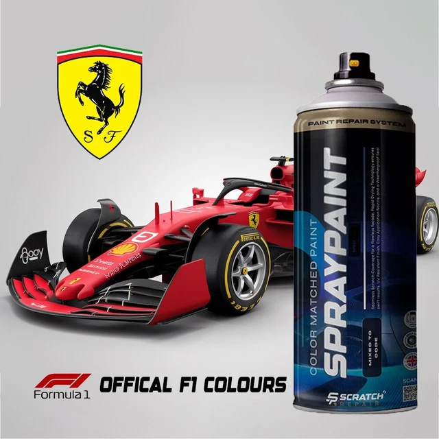 FERRARI F1-INSPIRED PREMIUM Design | Rosso Corsa Racing Aerosol Spray ...