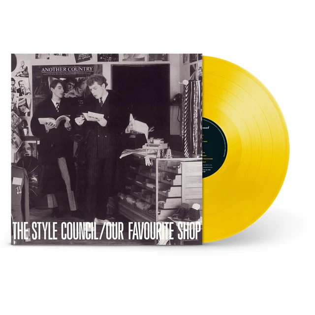 THE STYLE COUNCIL - Our Favourite Shop Limited Edition Yellow Vinyl 12 ...