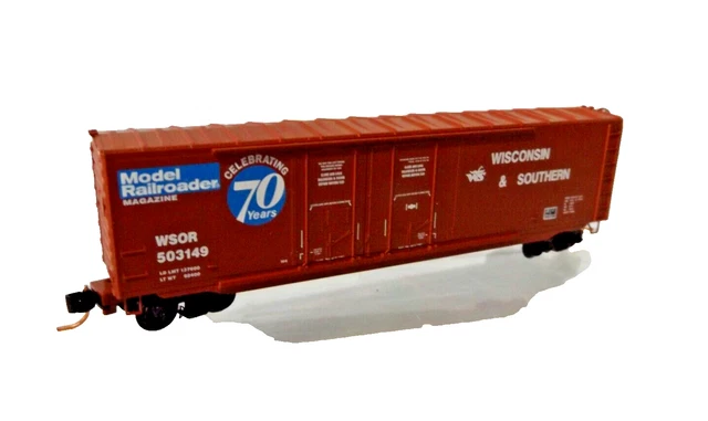 MICRO TRAINS - 75130- Wisconsin & Southern 50' Box Car - N - Model ...