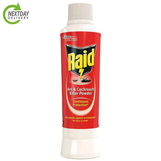 RAID ANT AND Cockroach Killer Powder, Insect Killer For Indoor And ...