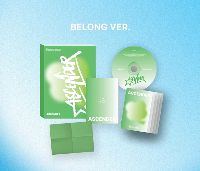 ASCENDER 1ST MINI Album [Ascend Together] BESIDE Ver. CD+Book+P.Card ...