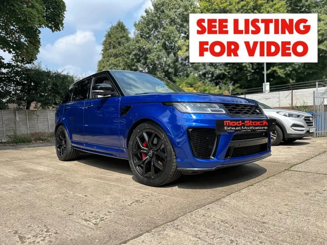 RANGE ROVER SVR (ModStock) Exhaust/Resonator & Back Box Modification £ ...