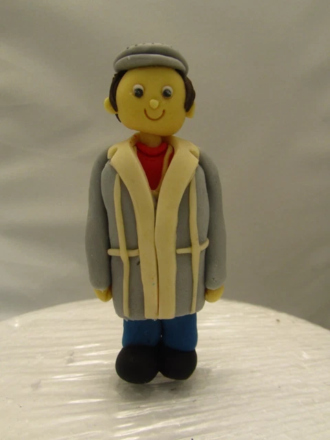BESPOKE DEL BOY figure edible birthday cake topper- only fools and ...