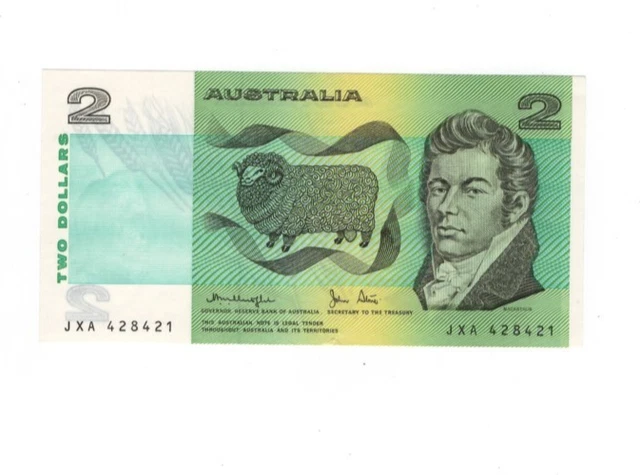 1979 $2.00 NOTE - Knight / Stone - Australian Banknote $16.95 - PicClick AU