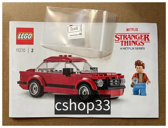 LEGO 11370 STRANGER Things Steve Harrington Minifigure + Beamer BMW Car ...