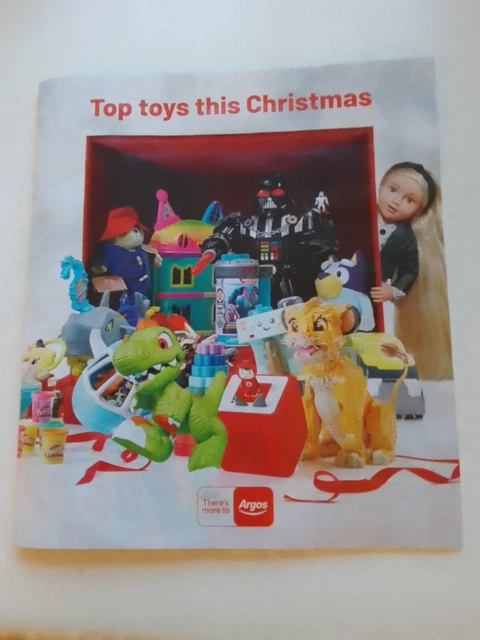 ARGOS TOY GUIDE Pullout Catalogue Christmas 2024 £3.50 - PicClick UK
