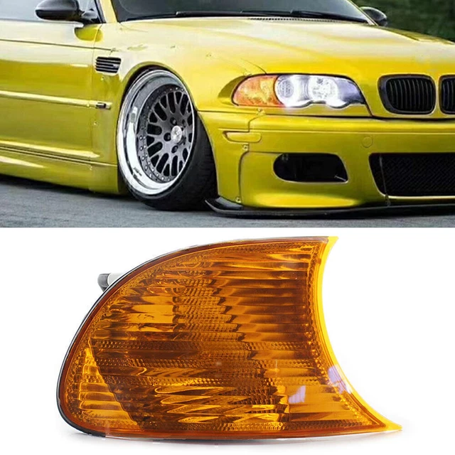 FRONT RIGHT TURN Signal Light With Yellow Lens For BMW 323Ci 328Ci ...