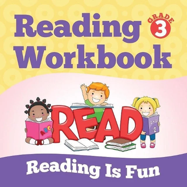 GRADE 3 READING Workbook: Reading Is Fun (Reading Books) by Baby ...