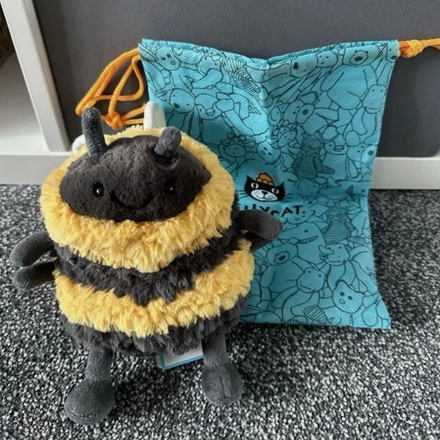 JELLYCAT ALBEE BEE Soft Toy 16cm New With Tags And Dust Bag Christmas ...