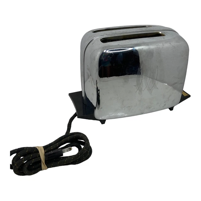 TOASTMASTER MODEL 1B24 Automatic Two Slice Toaster Amazing Condition ...