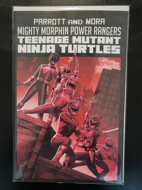 MIGHTY MORPHIN POWER Rangers/Teenage Mutant Ninja Turtles Ii #1 Homage ...