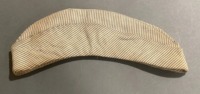 WW2 RARE US Coast Guard SPARS Seersucker Garrison Side Cap size 22.5 £ ...