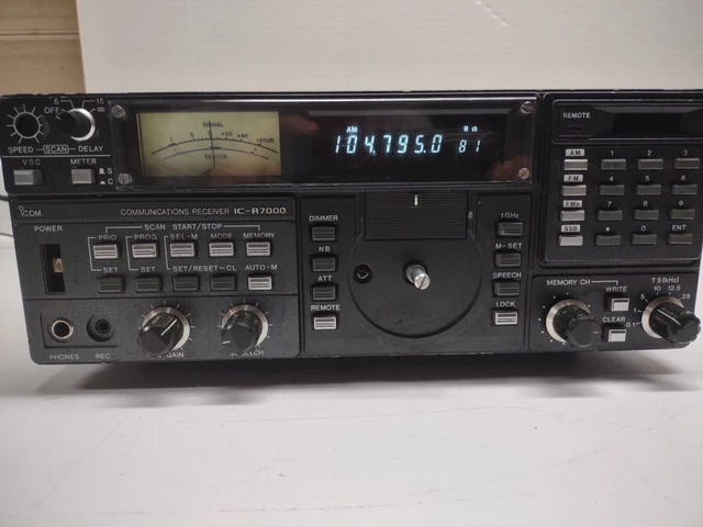 ICOM IC-R7000 COMMUNICATIONS Receiver ***TECH SPECIAL*** $75.00 - PicClick