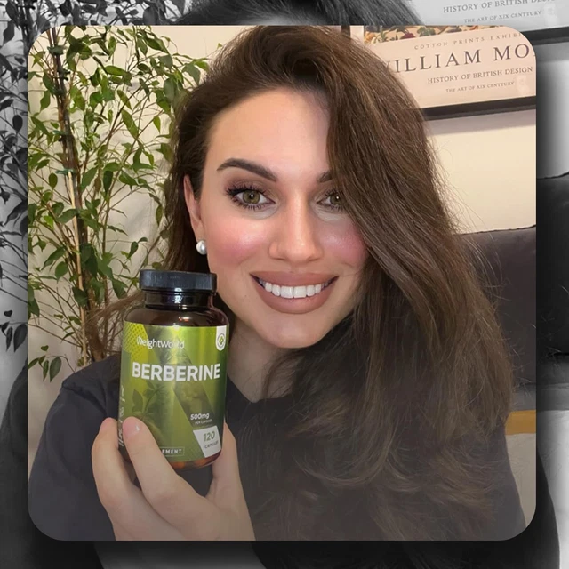 BERBERINE SUPPLEMENT 500MG per Capsule 4 Months Supply 120 Capsules ...