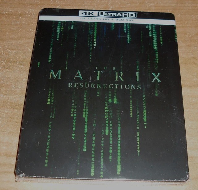 MATRIX RESURRECTIONS (THE Matrix Resurrections) 4K UHD + Blu-Ray New Steelbook £53.70 - PicClick UK