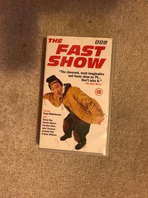 THE FAST SHOW VHS Video Tape BBC 1995 Whitehouse Higson Enfield Hook ...
