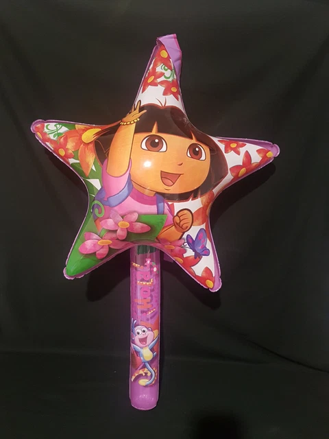 DORA THE EXPLORER Inflatable Character Star Wand Licensed Viacom 37 ...