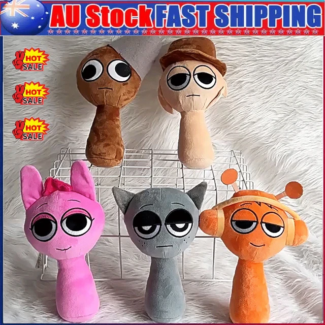 SPRUNKI PLUSH OREN Sprunki Plush Sprunki Fun Bot Plush for Fans Gift D7 ...