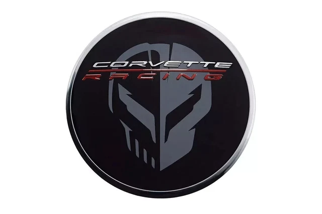2020-2024 CHEVROLET CORVETTE C8 "Corvette Racing" Jake Logo Center Cap ...