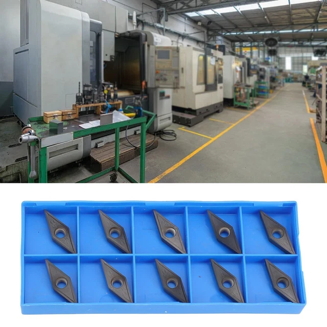 INSERT EN CARBURE d'acier de processus VCMT331-SM 10 pi??ces remplacement pour l EUR 25,63 ...
