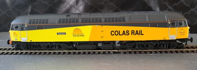 HELJAN 4745 CLASS 47/7 47749 Demelza In Colas Rail Orange/Yellow Livery ...