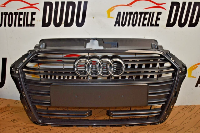 AUDI A3 8V radiator grille with radar sensor recess black 8V383651AB ...
