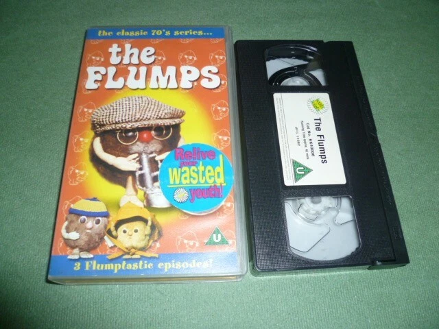 THE FLUMPS VHS 3 Flumptastic Episodes Vhs 70'S Relive Your Wasted Youth ...