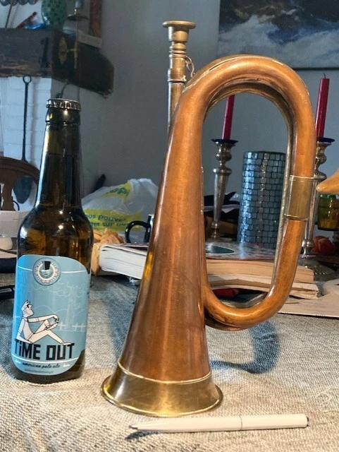 CORNE BUGLE, TROMPETTE/CLAIRON militaire EUR 75,00 - PicClick FR