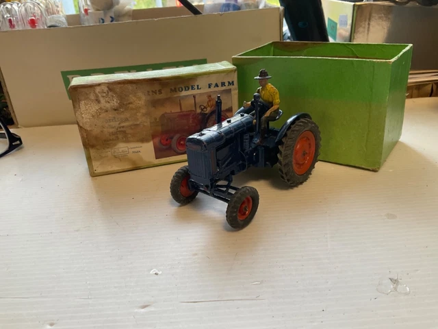 BRITAINS.1:32.VINTAGE.FARM.FORDSON MAJOR E27N TRACTOR.VERY ORIGINAL 30s ...