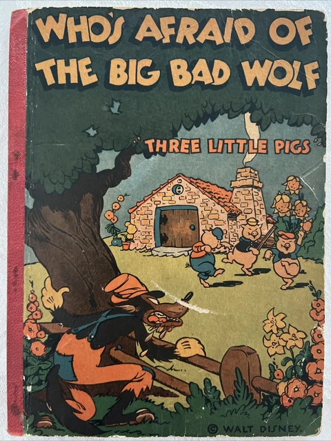 WHO’S AFRAID OF The Big Bad Wolf Walt Disney 1933 McKay Three Little ...