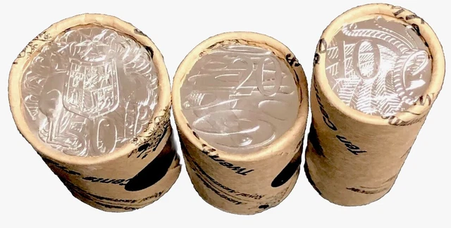 KING CHARLES III Effigy 2024 Ex Prem Roll Coins 1x- 10c 20c 50c Unc ...