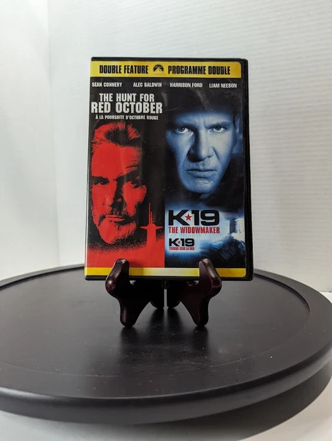 THE HUNT FOR Red October/K19: The Widowmaker DVD Double Feature $8.00 ...