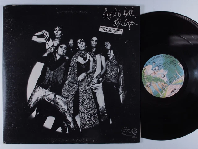 ALICE COOPER LOVE It To Death WARNER BROS LP VG++/VG+ gatefold r EUR 9 ...