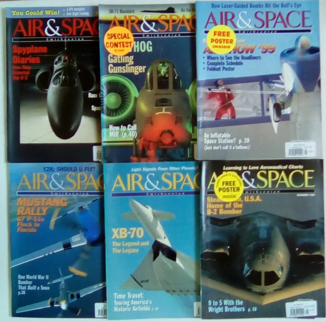 AIR & SPACE Smithsonian Magazine January - November 1999 SELECT ISSUE £ ...