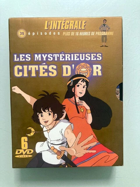 COFFRET DVD LES mystérieuses cités d'or - L'intégrale Coffret 6 DVDs 39 ...