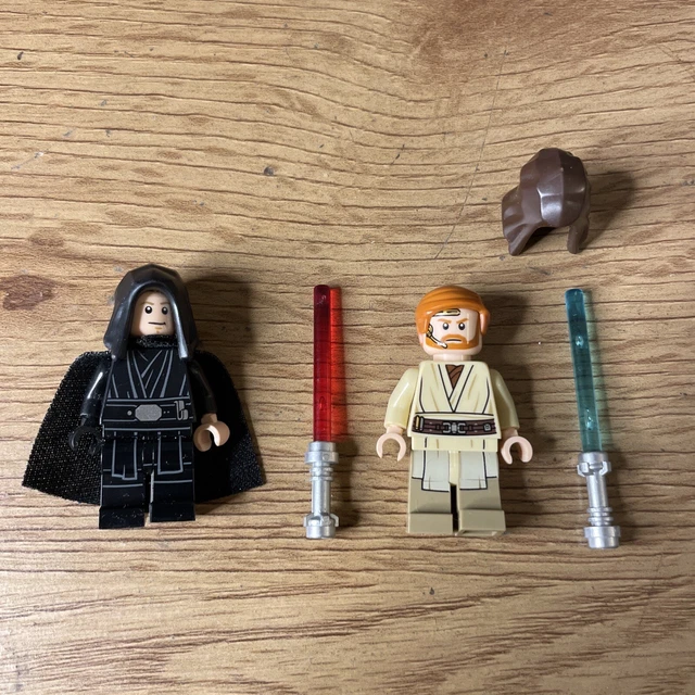 LEGO STAR WARS minifigures Luke Skywalker Jedi Master - Obi WAN Kenobi ...