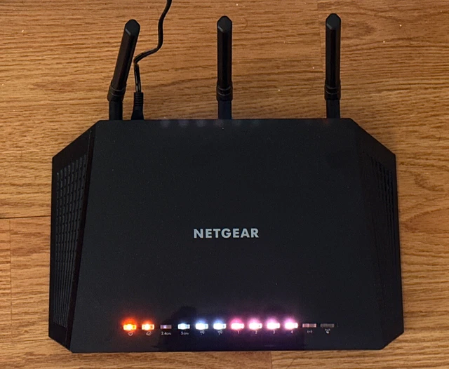 NETGEAR AC1750 WIRELESS-AC Dual-band Gigabit Router With 4-port R6400 ...