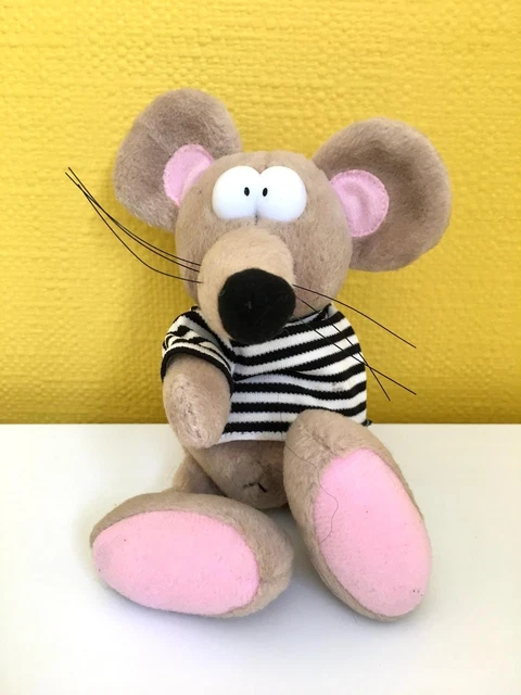 VINTAGE 1990'S CARTE Blanche Miranda Mouse Full Of Beans Stripe Top ...