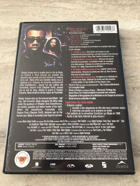 BLADE (DVD, ORIGINAL, No Copy) Like New Wesley Snipes $3.99 - PicClick CA