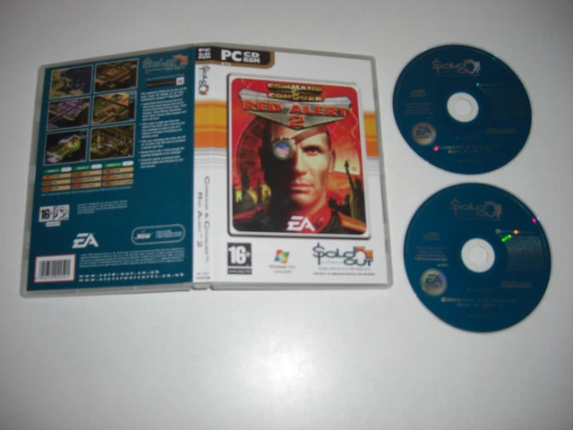 COMMAND & CONQUER RED ALERT 2 Pc Cd Rom SO C&C - FAST POST £7.75 ...
