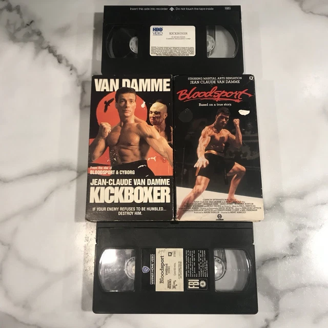 KICKBOXER & BLOODSPORT Jean Claude Van Damme - Bundle VHS Movies - £22. ...
